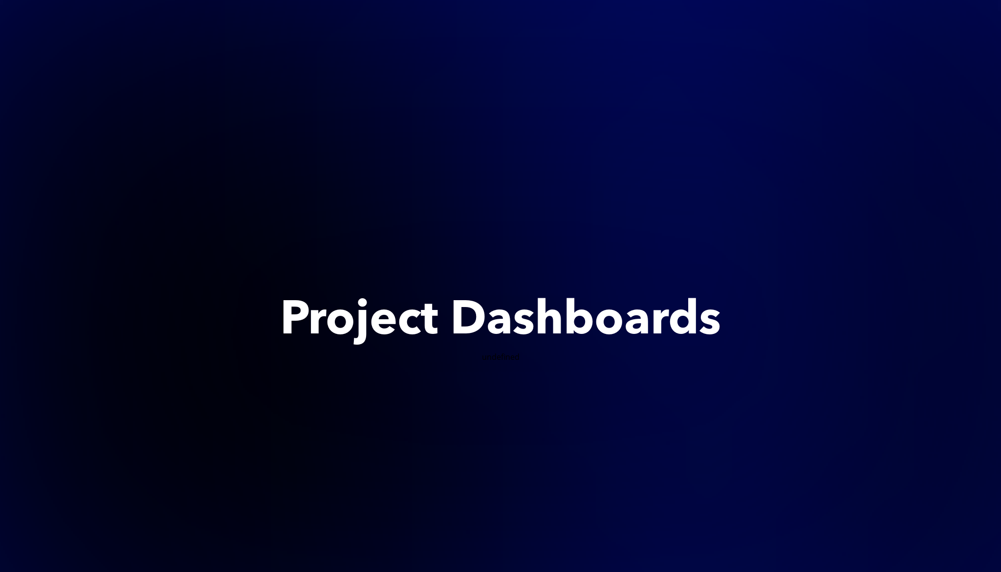 Project Dashboards | Dework